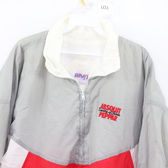 Vintage | Jackets & Coats | Vintage Absolut Vodka Peppar Spell Out ...